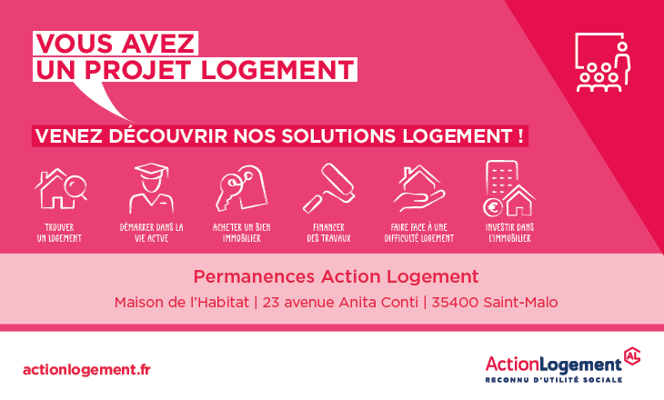 Ouverture d'une permanence Action Logement à Saint-Malo (35) | Action ...